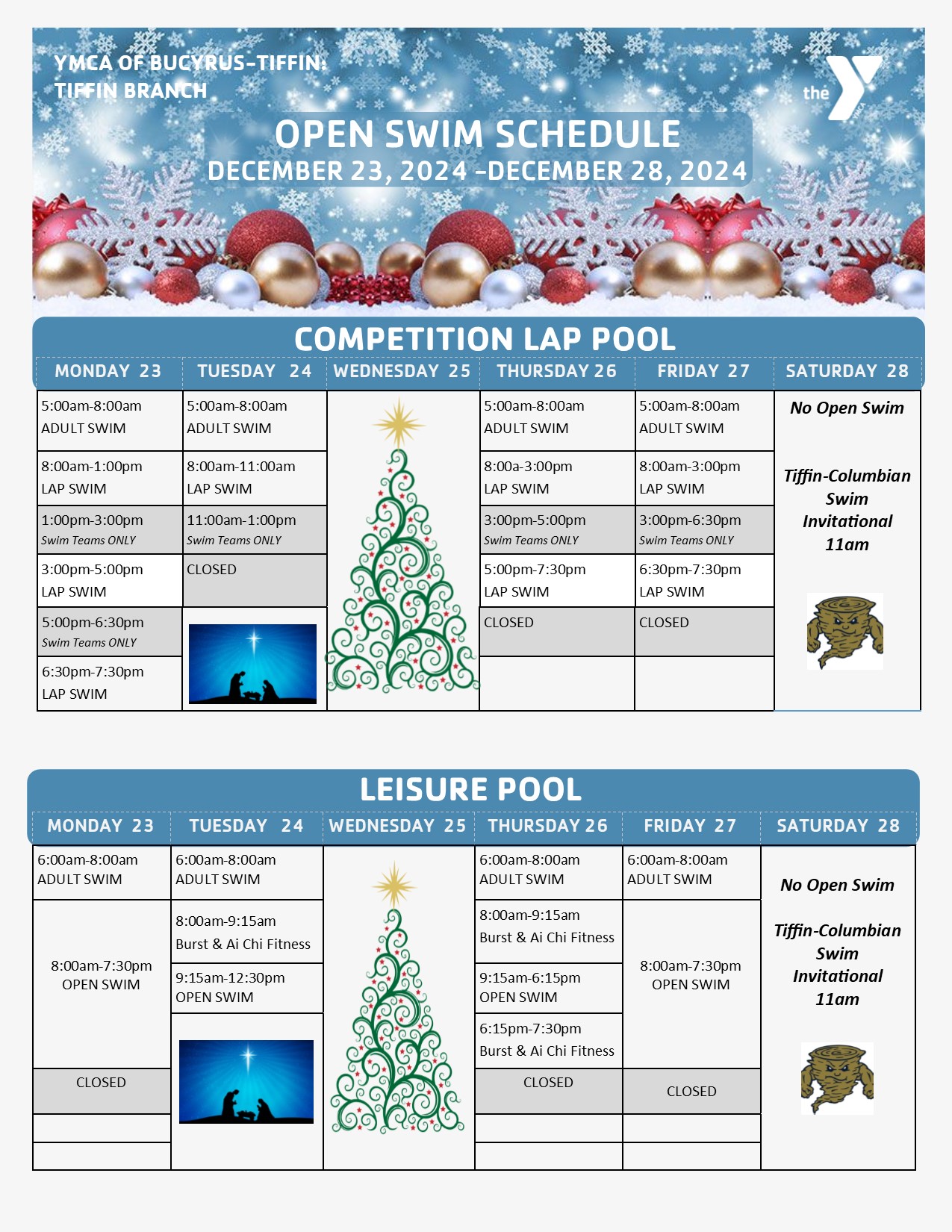 Aquatics - Bucyrus Tiffin YMCA