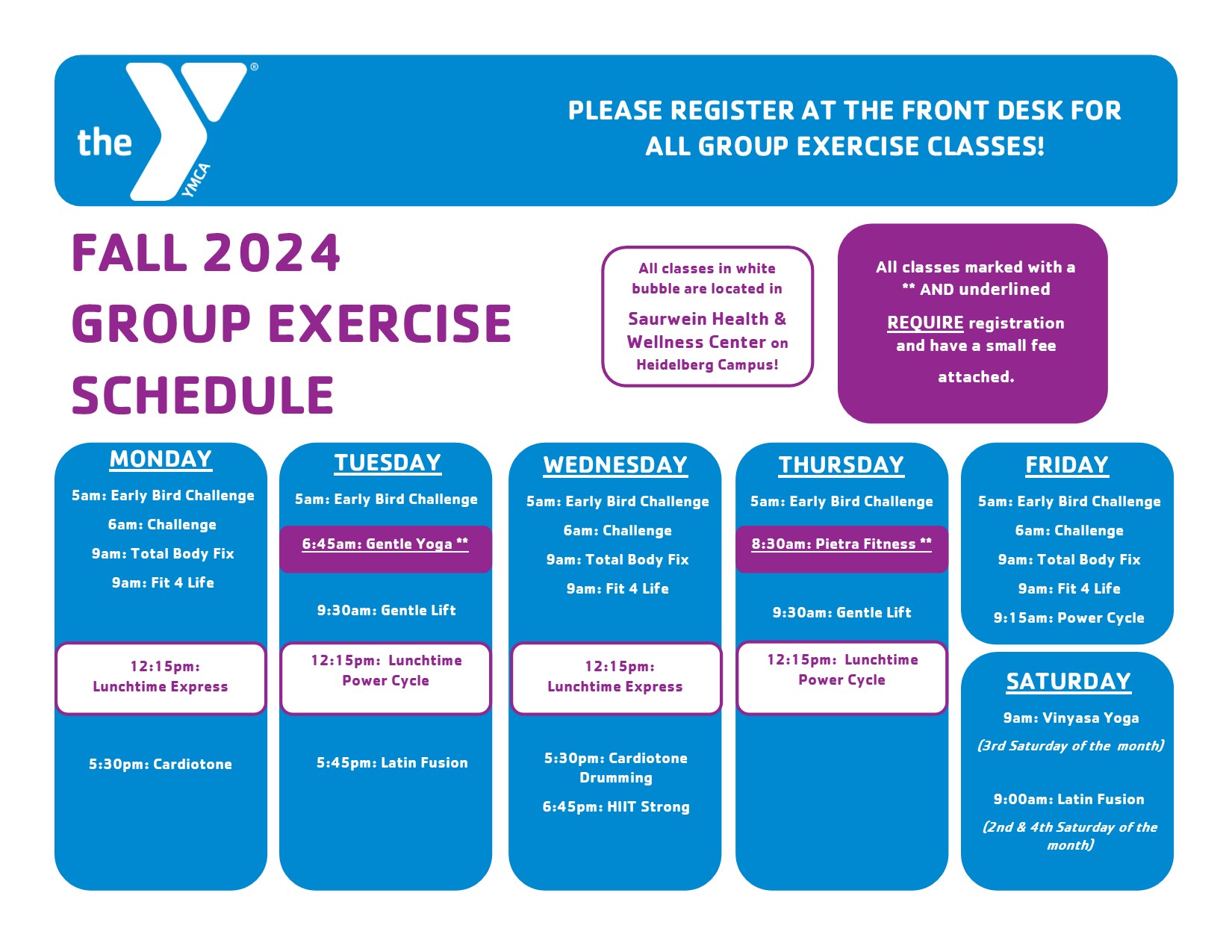 Fitness - Bucyrus Tiffin YMCA